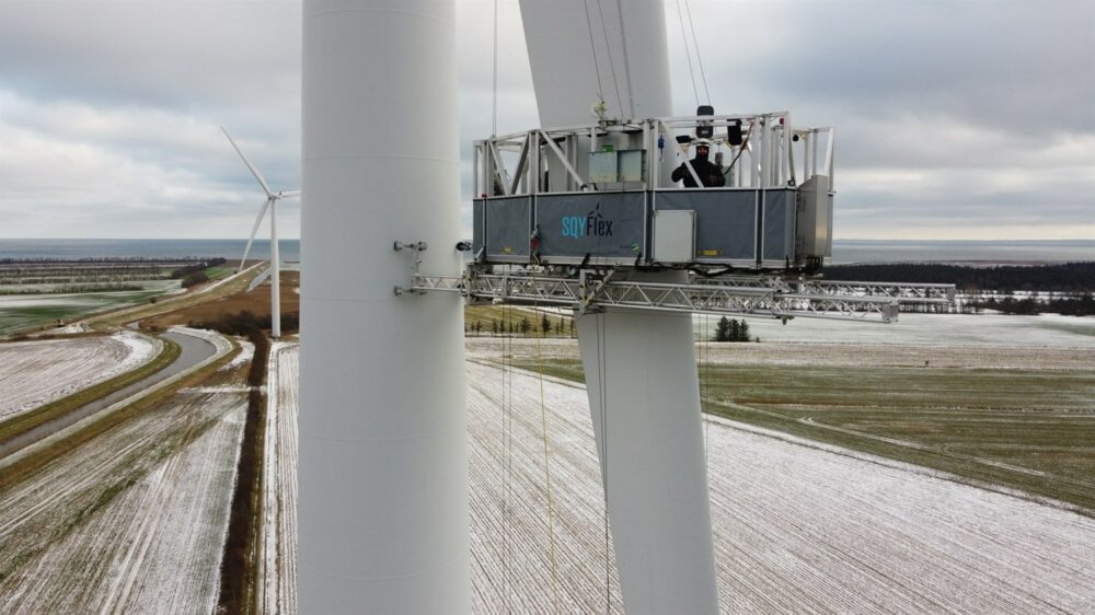 Tarp solution for PP techniq blade access platform SQYFlex